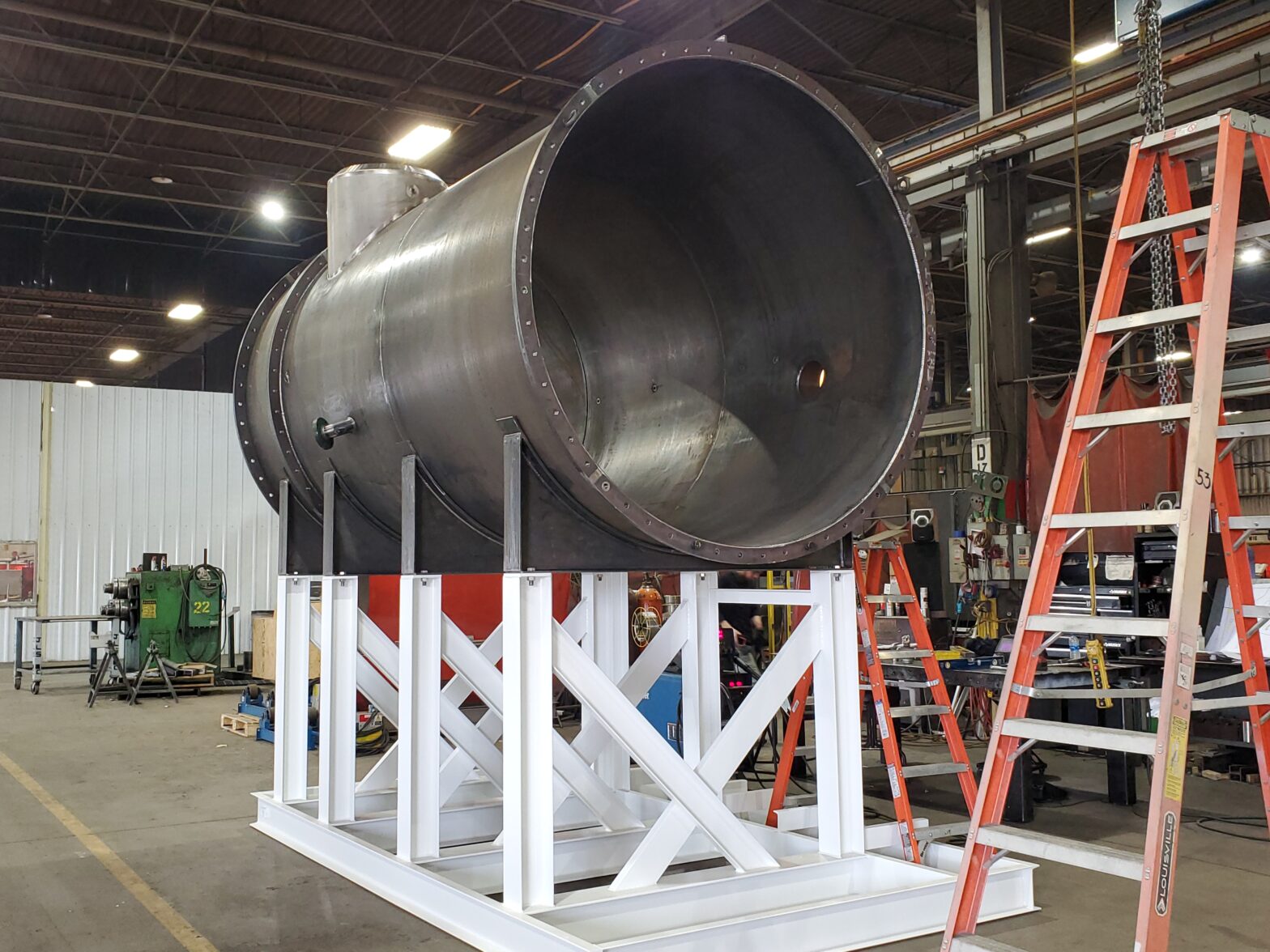 Fabrication of a Gas Fired Air Heater | GSM Industrial