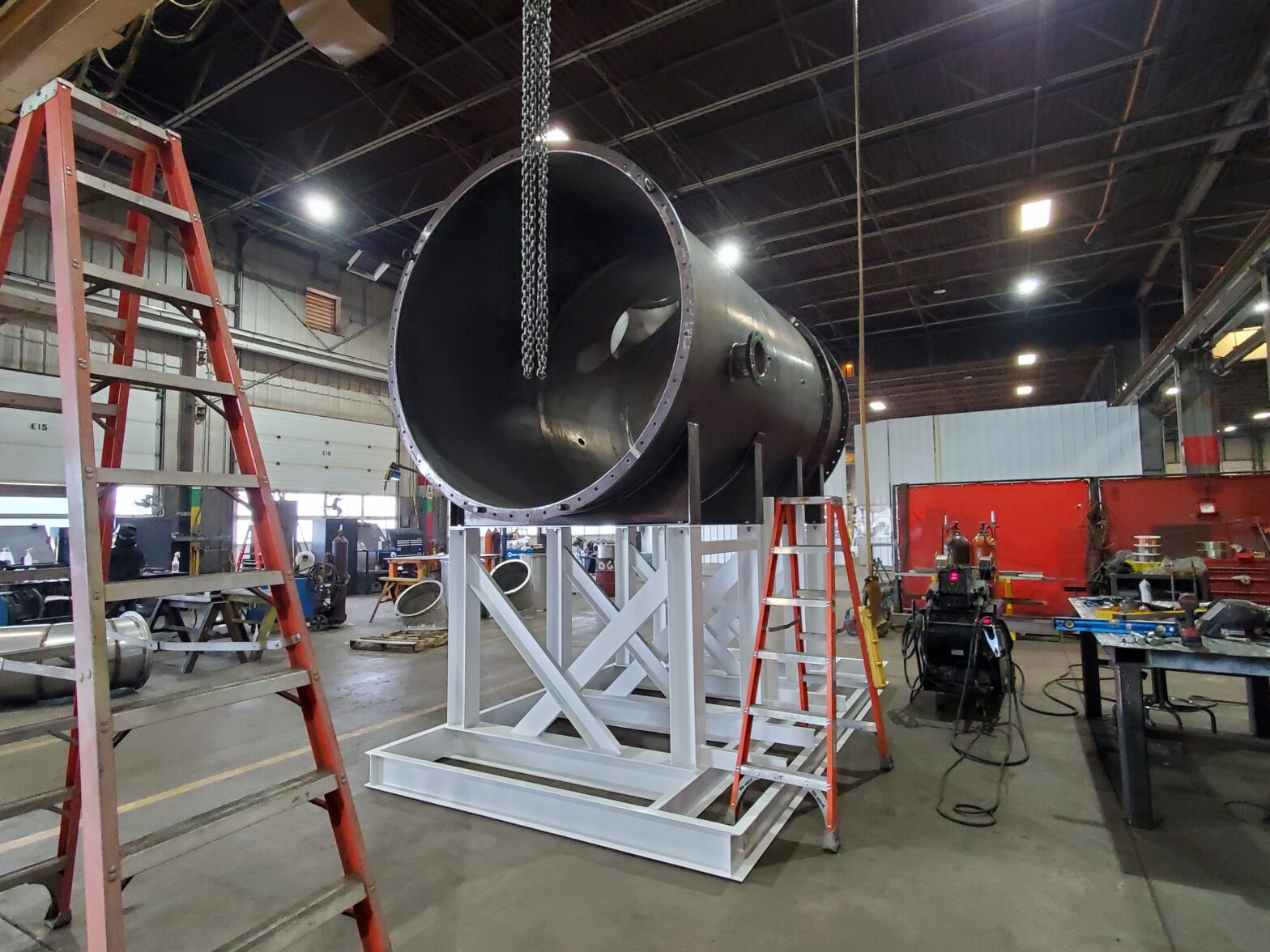 Fabrication of a Gas Fired Air Heater | GSM Industrial