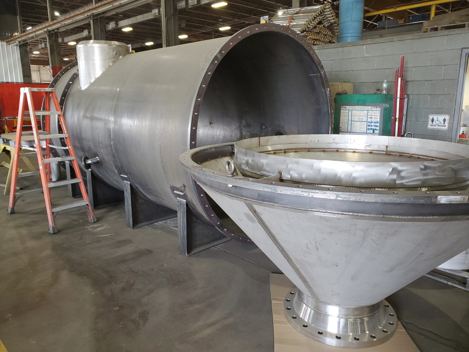 Fabrication of a Gas Fired Air Heater | GSM Industrial